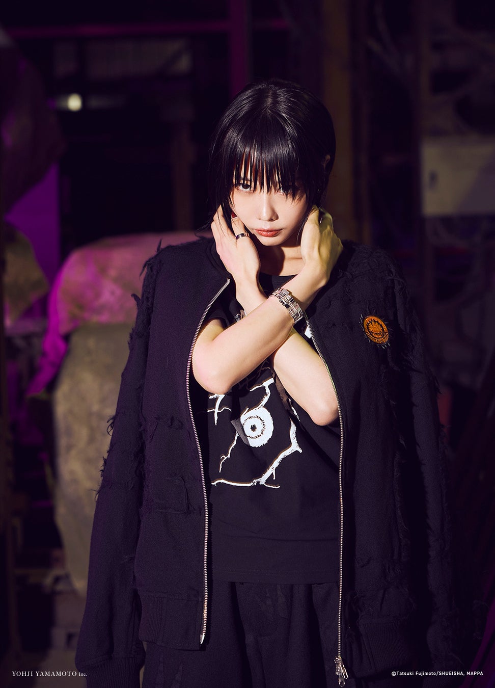 山本耀司支線 Ground Y 與《鏈鋸人》推出聯乘系列！